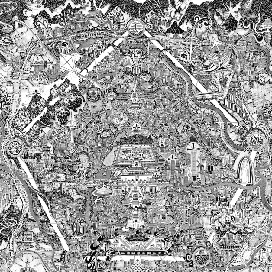 QUARANTINE + PANDEMIC SURVIVAL MAP | By Gareth Fuller